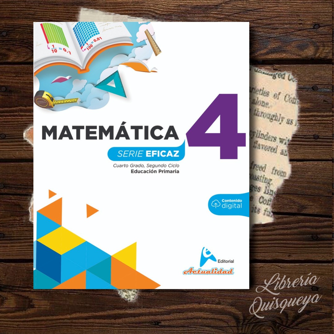 Matemáticas Serie Eficaz, 4to grado – Libreria Colibri